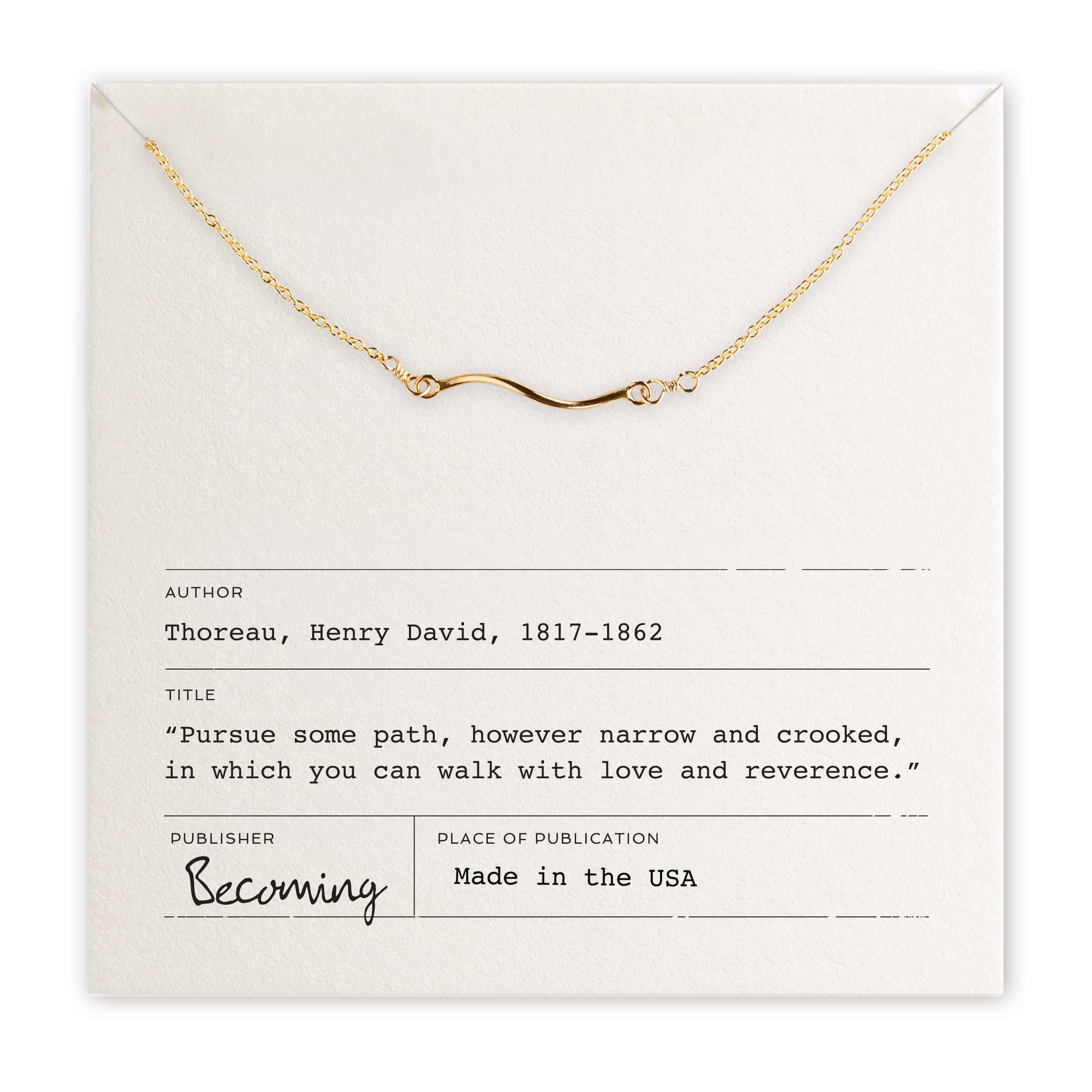 Path Necklace – Fif & Lou